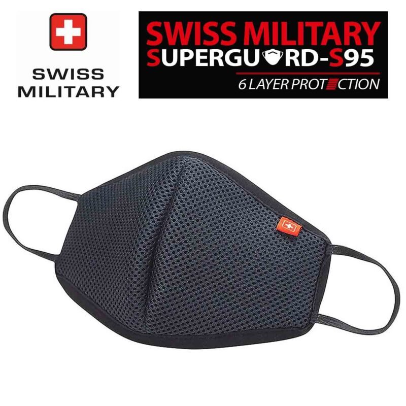 Swiss Military Superguard S95 Mask Large (Black)